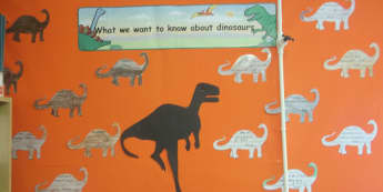 Dinosaurs - Twinkl Classroom Display Photos