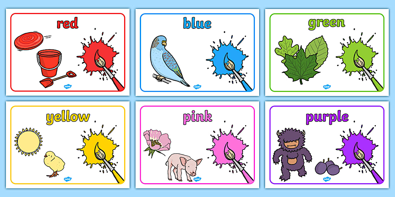 Colour Posters for Classroom | Colour | Twinkl - Twinkl