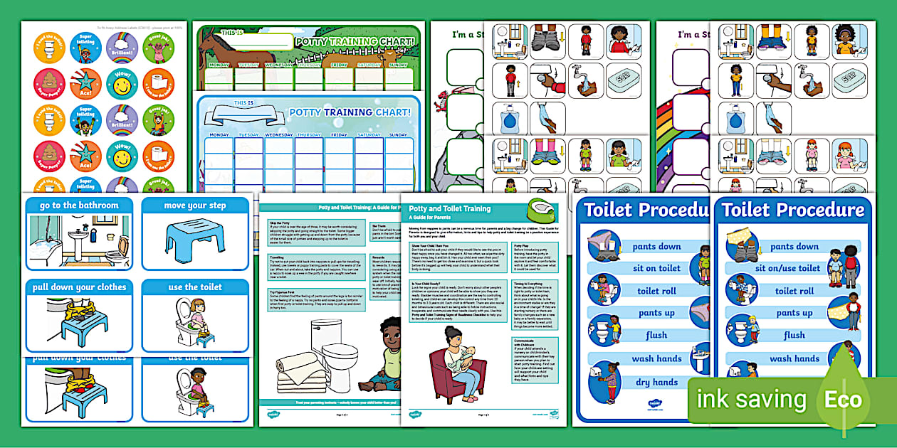 Potty and Toilet Training Resource Pack