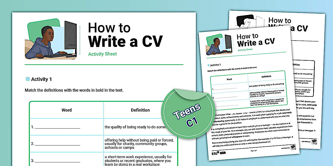 ESL Activity Sheet (teacher made) - Twinkl