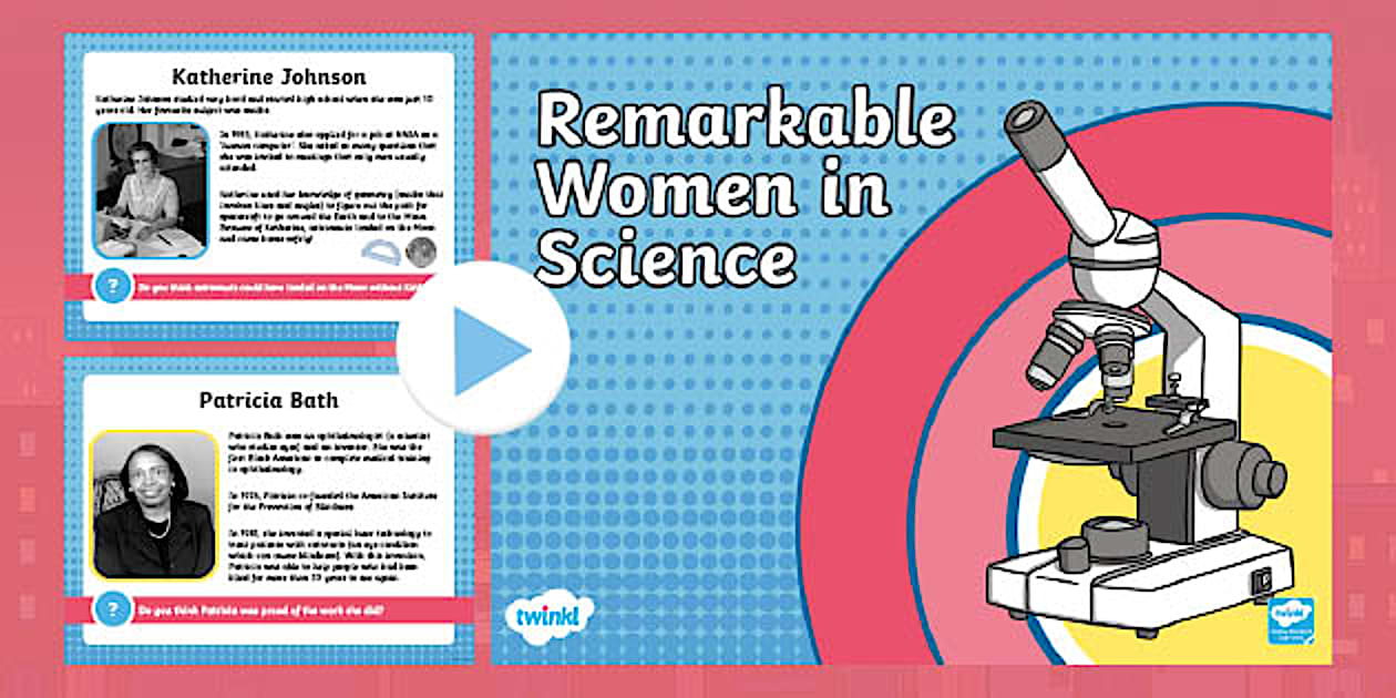 KS1 Remarkable Women in Science Information PowerPoint