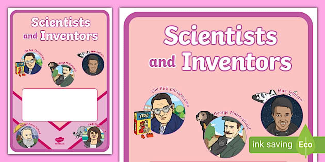 Editable Year 1 Science: Scientists and Inventors Book Cover