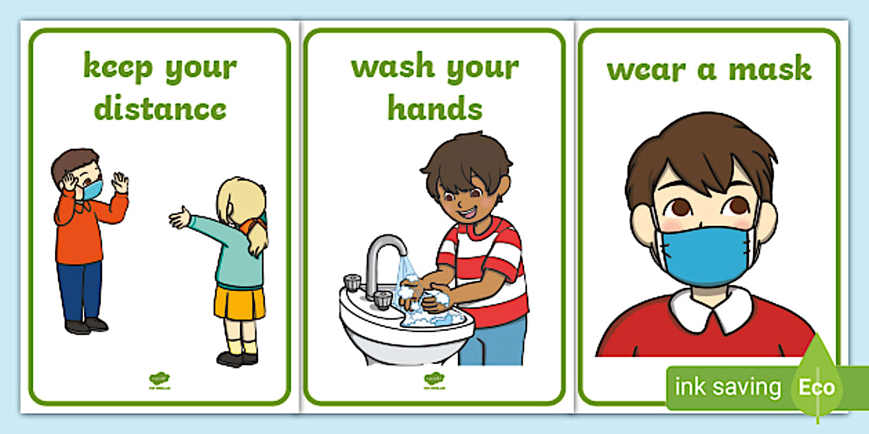 Editable Supermarket Role Play Social Distancing Display Sign