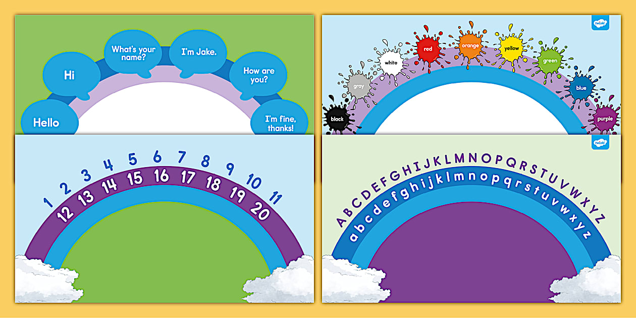 Virtual Teaching Backgrounds for ELL Teachers (Teacher-Made)
