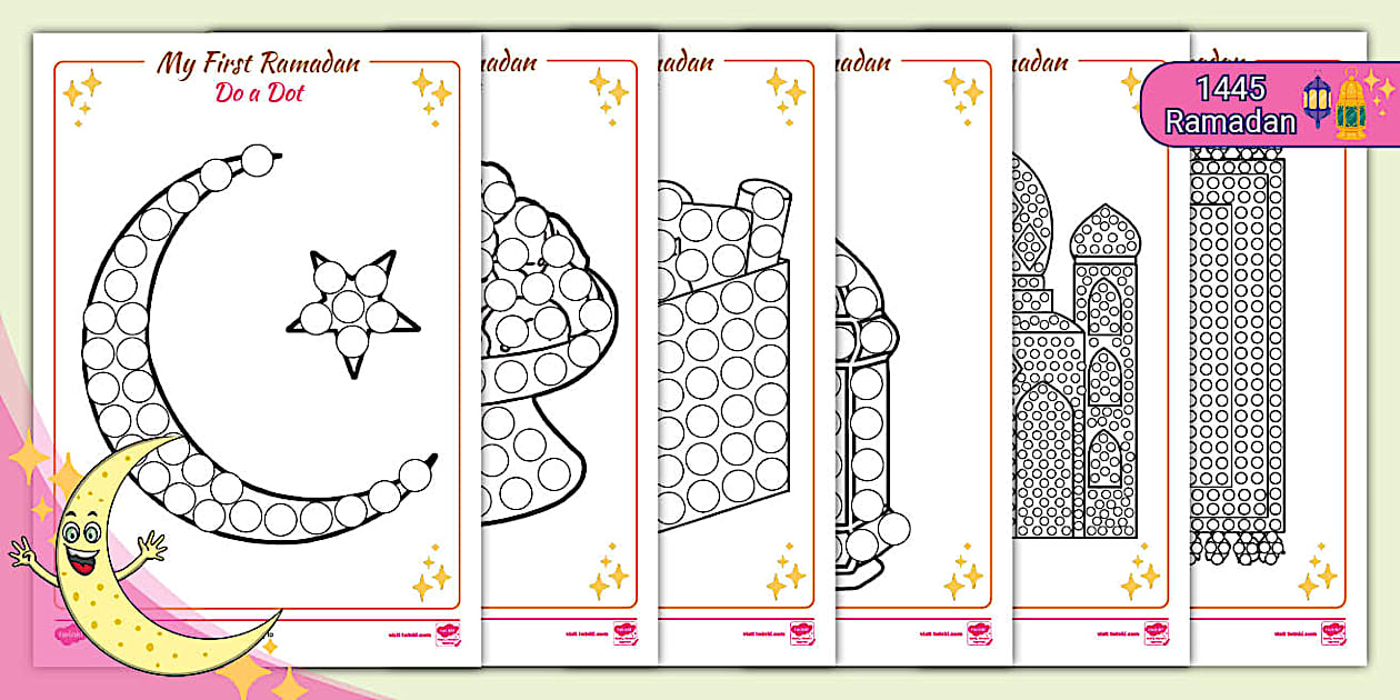 My First Ramadan - Do a Dot (teacher made) - Twinkl
