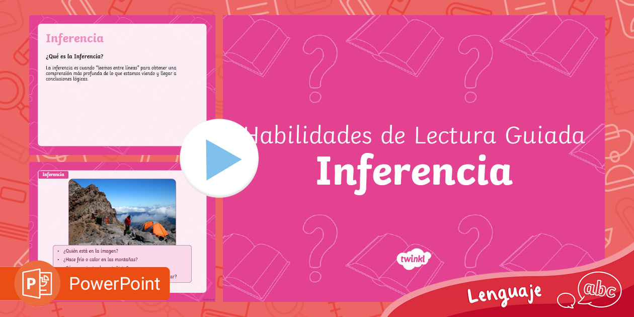 Habilidades | Lectura | Guiada | Inferencias | Lenguaje