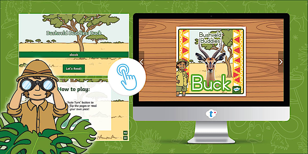 Bushveld Buddies: Buck (teacher made) - Twinkl