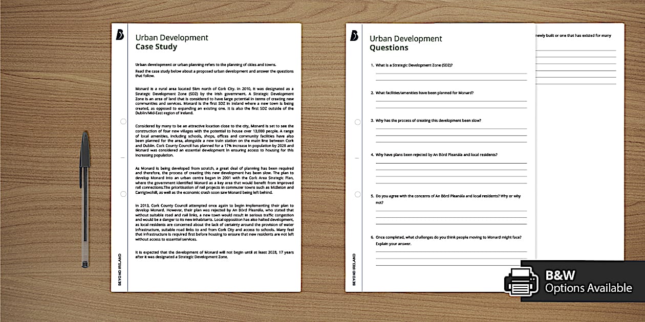 Urban Development Case Study