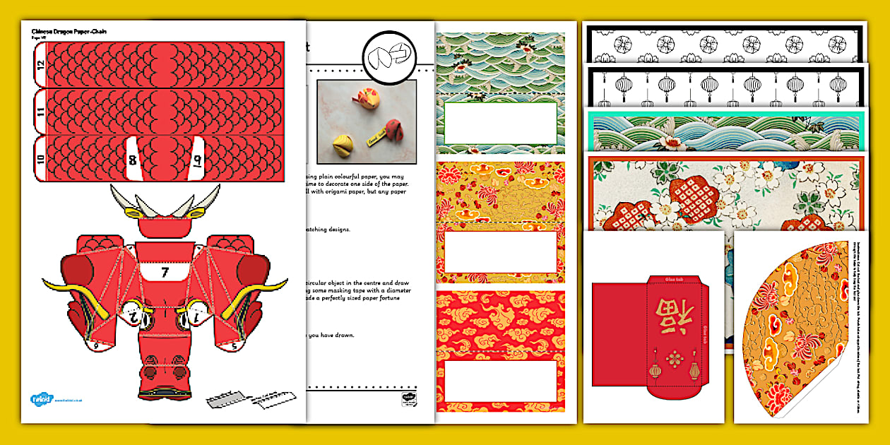 Lunar New Year Table Decorations Pack (Teacher-Made)