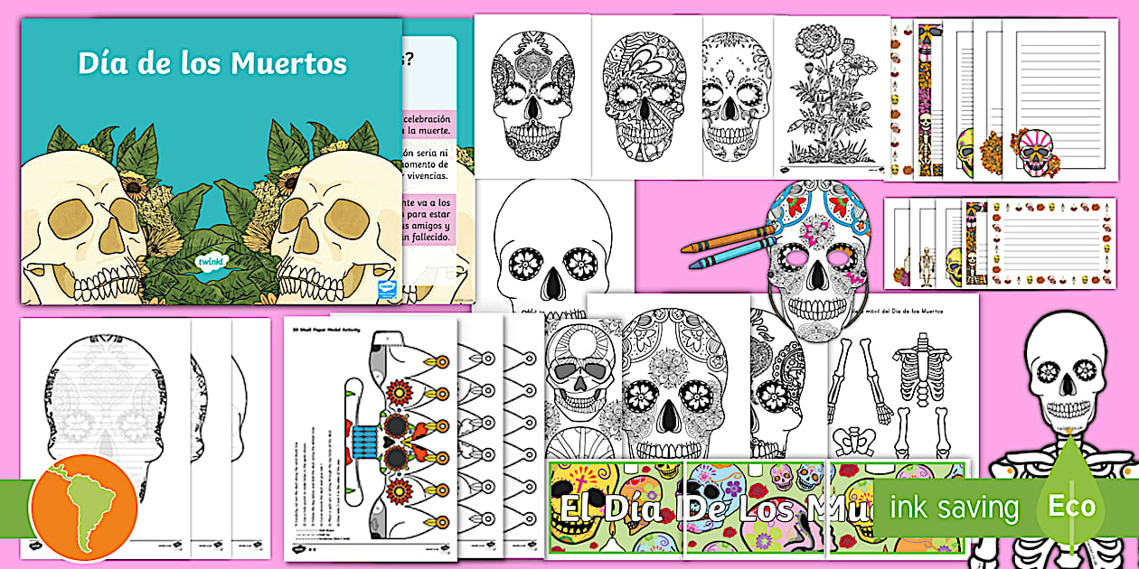 Recursos educativo sobre el Día de Muertos - Twinkl