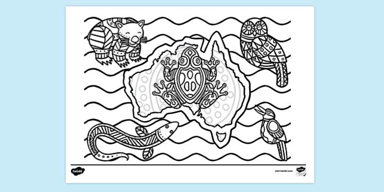 Tribal Colouring Page | Colouring Sheets (teacher made)