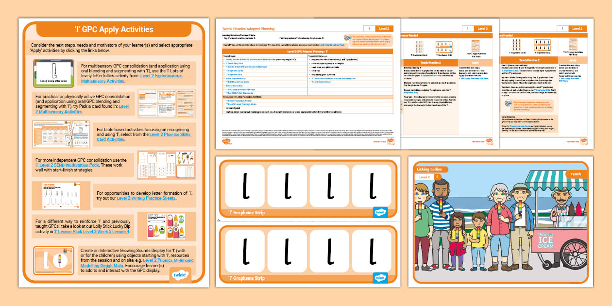 Level 2 Adapted Planning ‘l’ GPC Pack