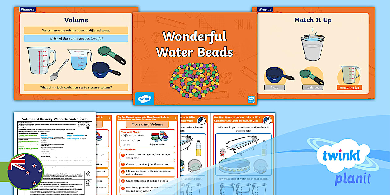 Level 2 Volume: Measure using Non-Standard Volume Units