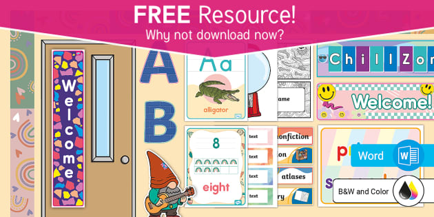 Back to School Printable Classroom Decor | Twinkl USA