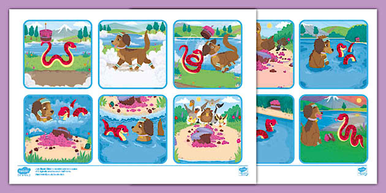 Let's Find the Rhymes! Story Sequencing Cards - Twinkl