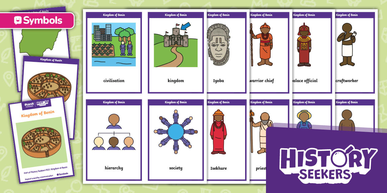 Twinkl Symbols: Kingdom of Benin: Flashcards