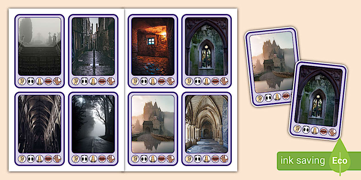 Gothic Story Setting Photo Prompt Cards (teacher made)