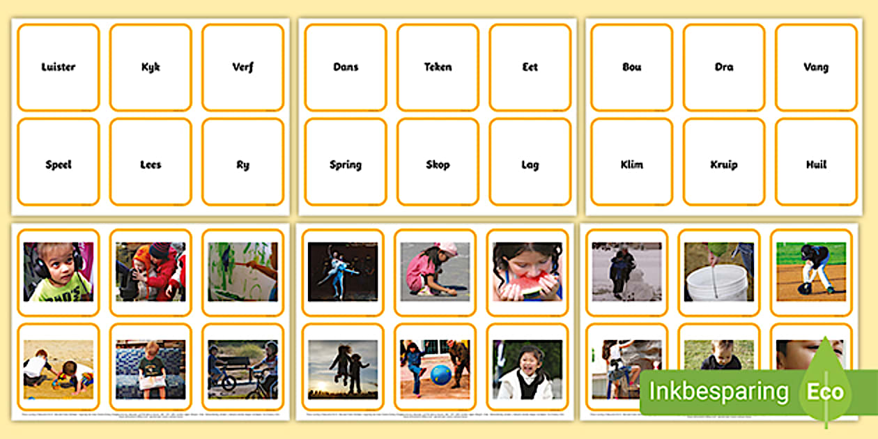 STOMPI - Werkwoorde Paskaarte (teacher made) - Twinkl