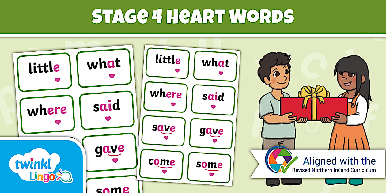 Stage 4 Heart Words