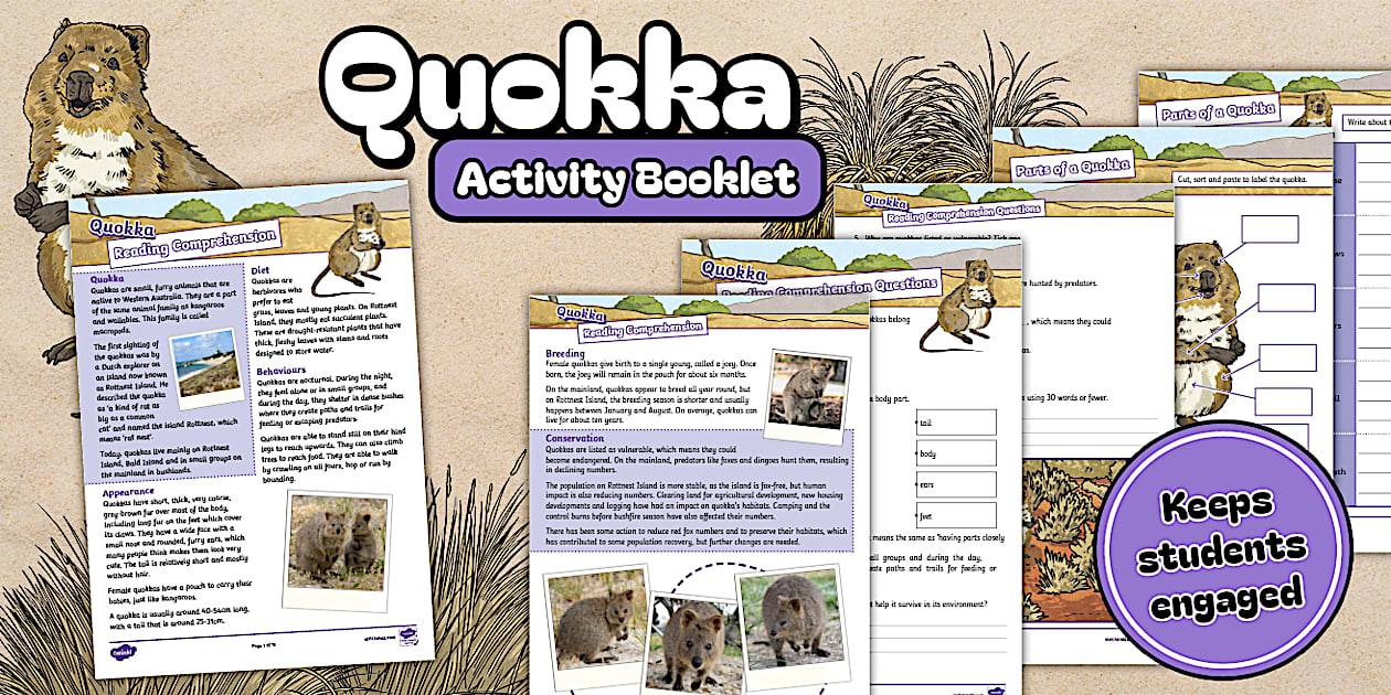 Quokka Activity Booklet