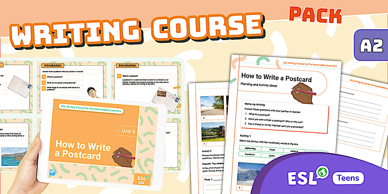 ESL Writing Course for Pre-Intermediate