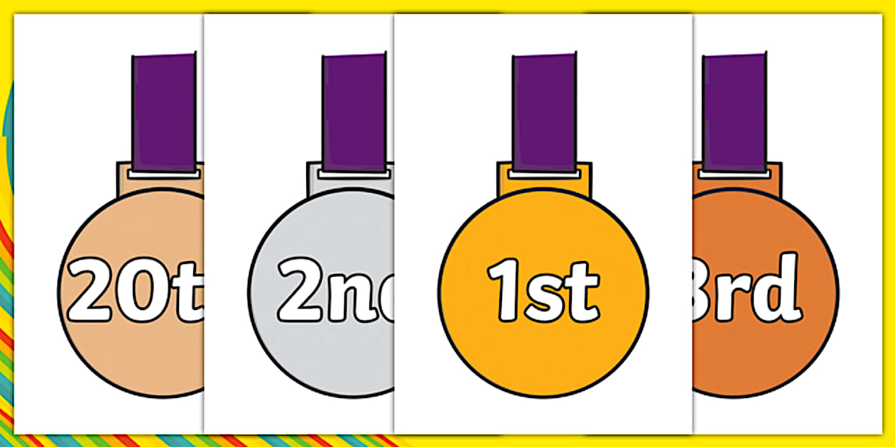 Ordinal Position Ribbons | Ordinal Number Teaching Resources