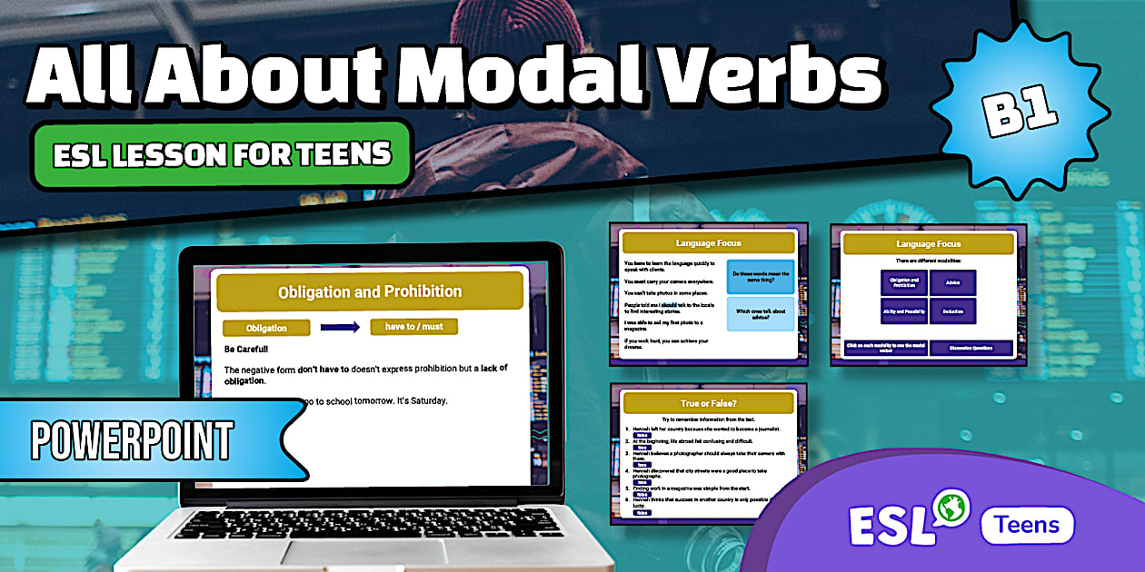 ESL Modal Verbs Grammar Guide