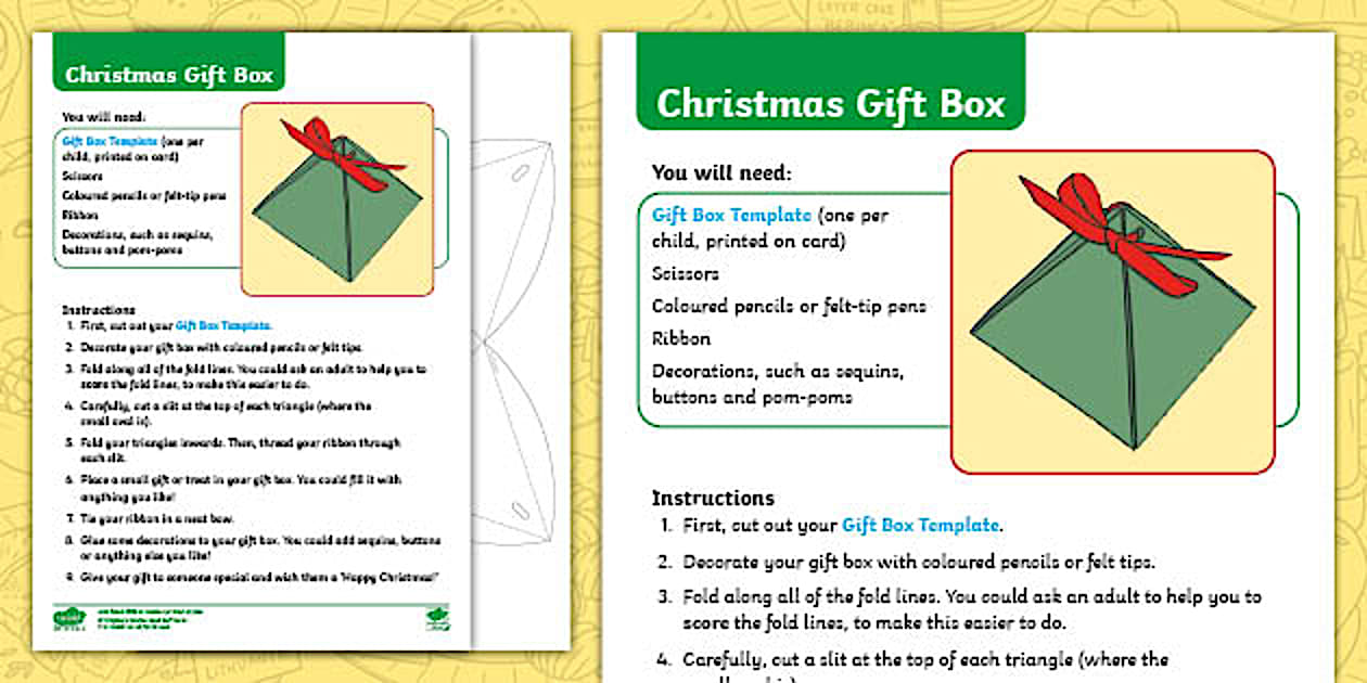 How to Make an Origami Gift Box | Craft Instructions
