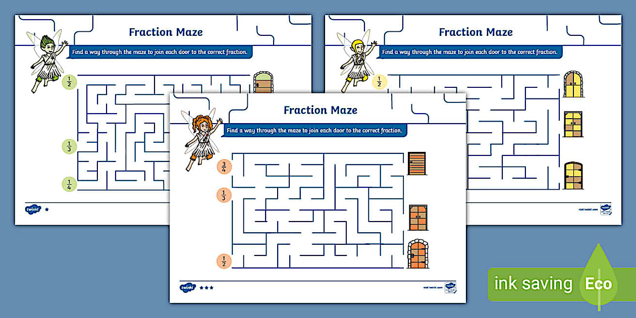 Fractions Puzzle Activity | Twinkl Resources (Teacher-Made)