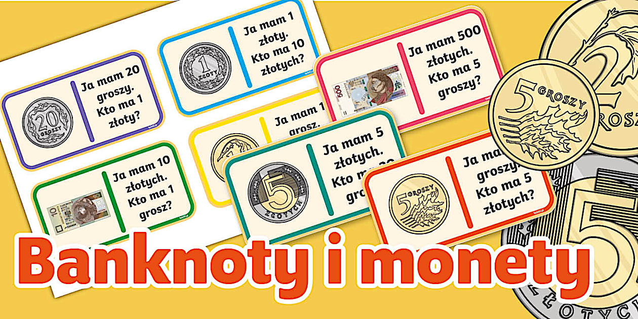 Monety i banknoty | Pieniądze | Domino
