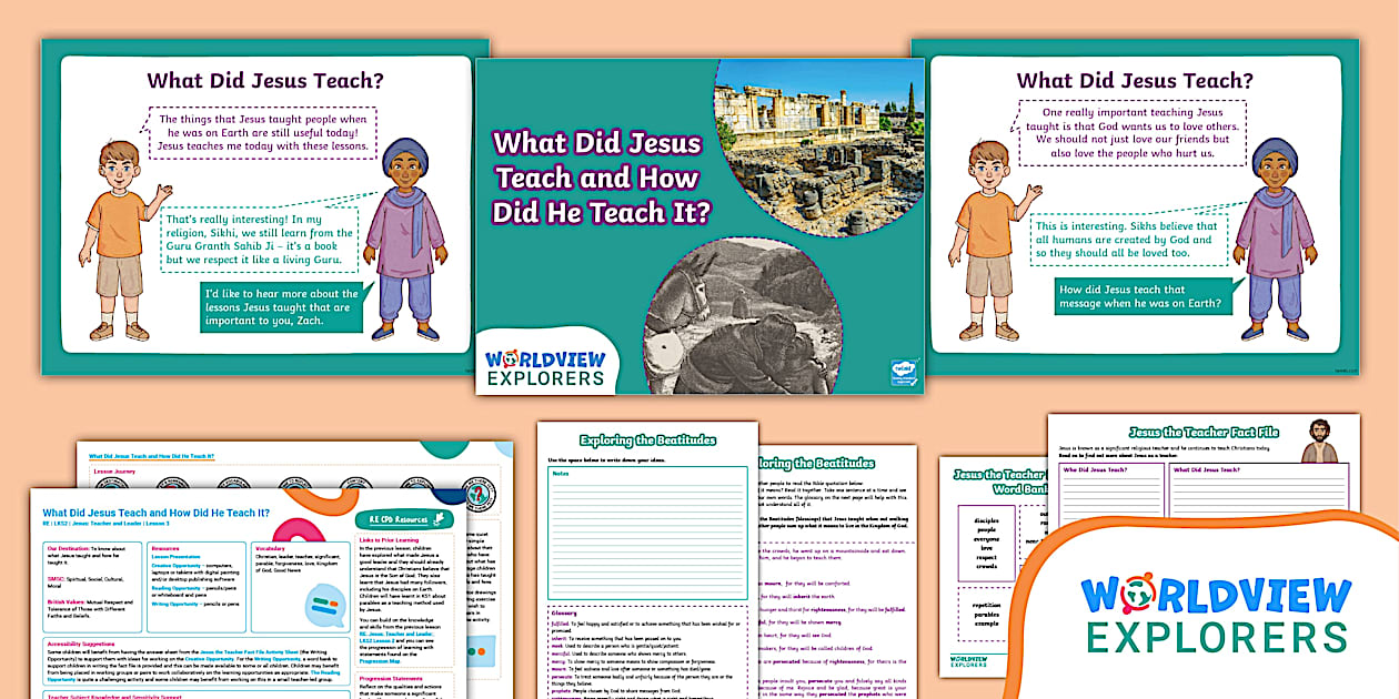 RE: Jesus - Teacher and Leader: LKS2 Lesson Pack 3