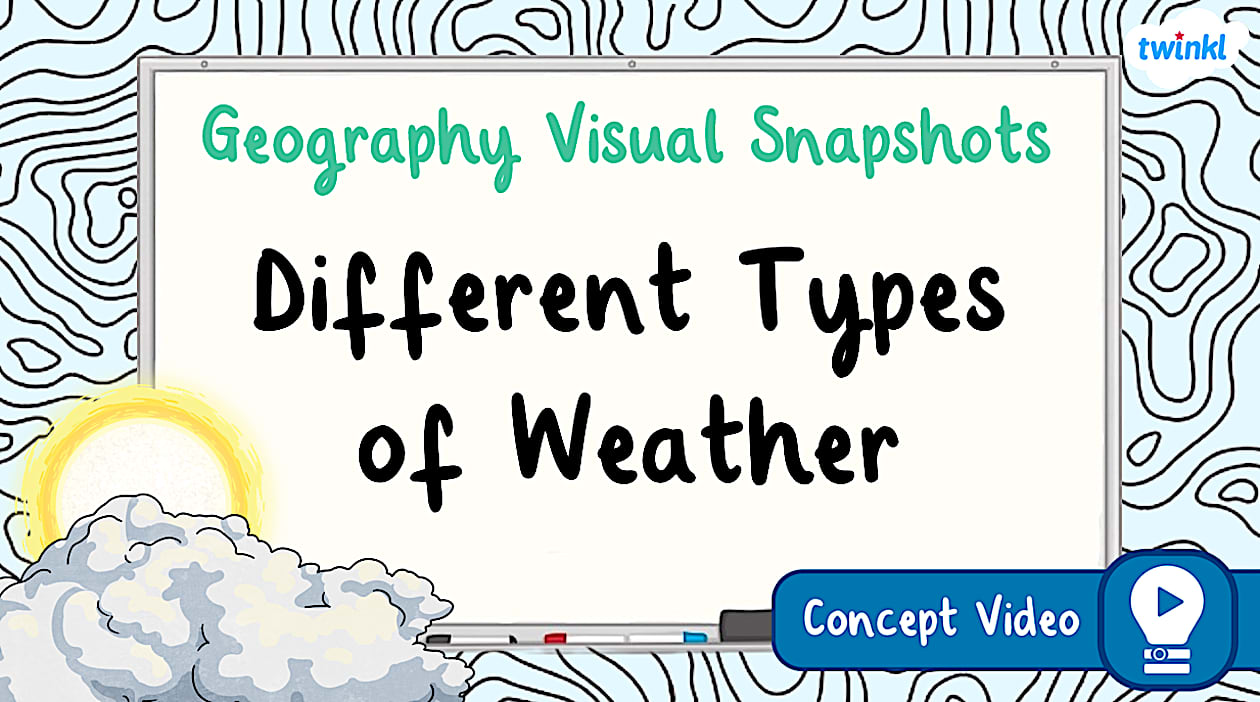 Different Types of Weather | Geography Concept Video