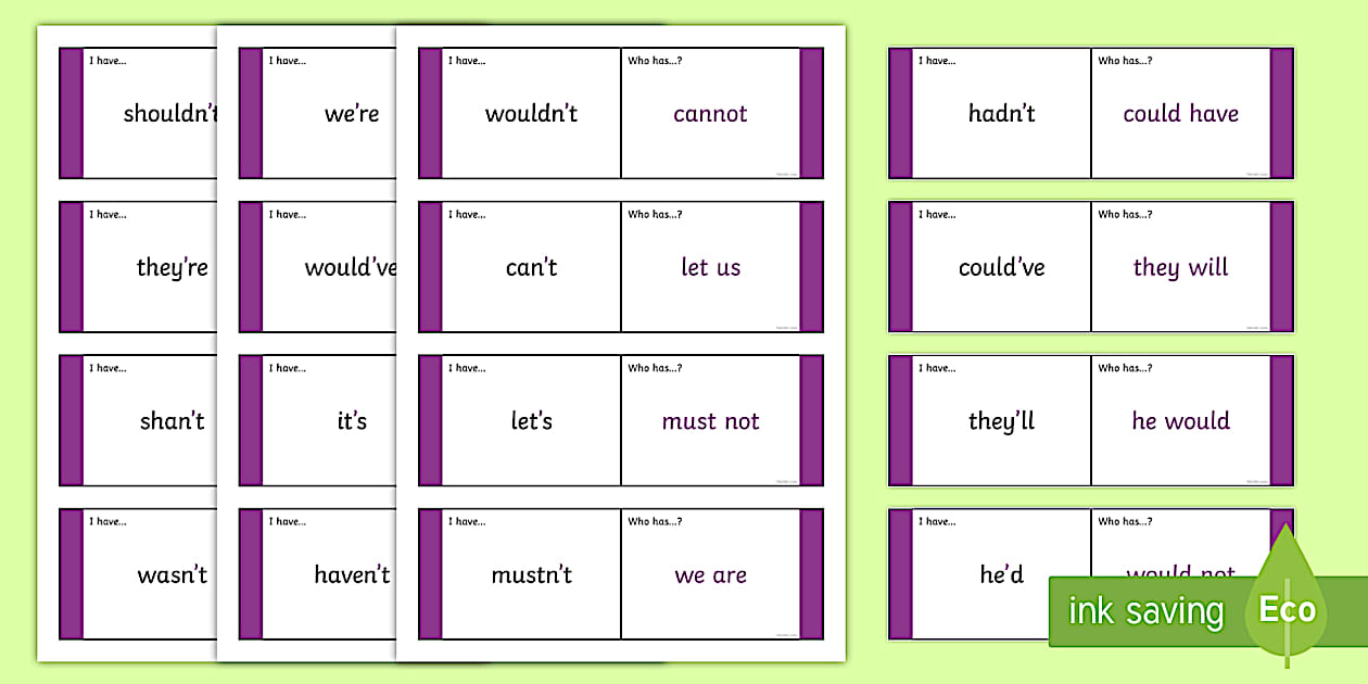 Apostrophe Loop Cards - Twinkl