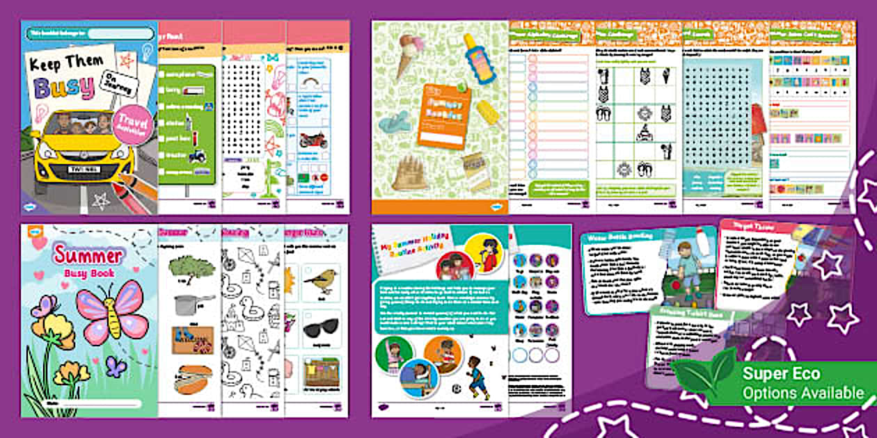 Free Summer Activities Taster Pack