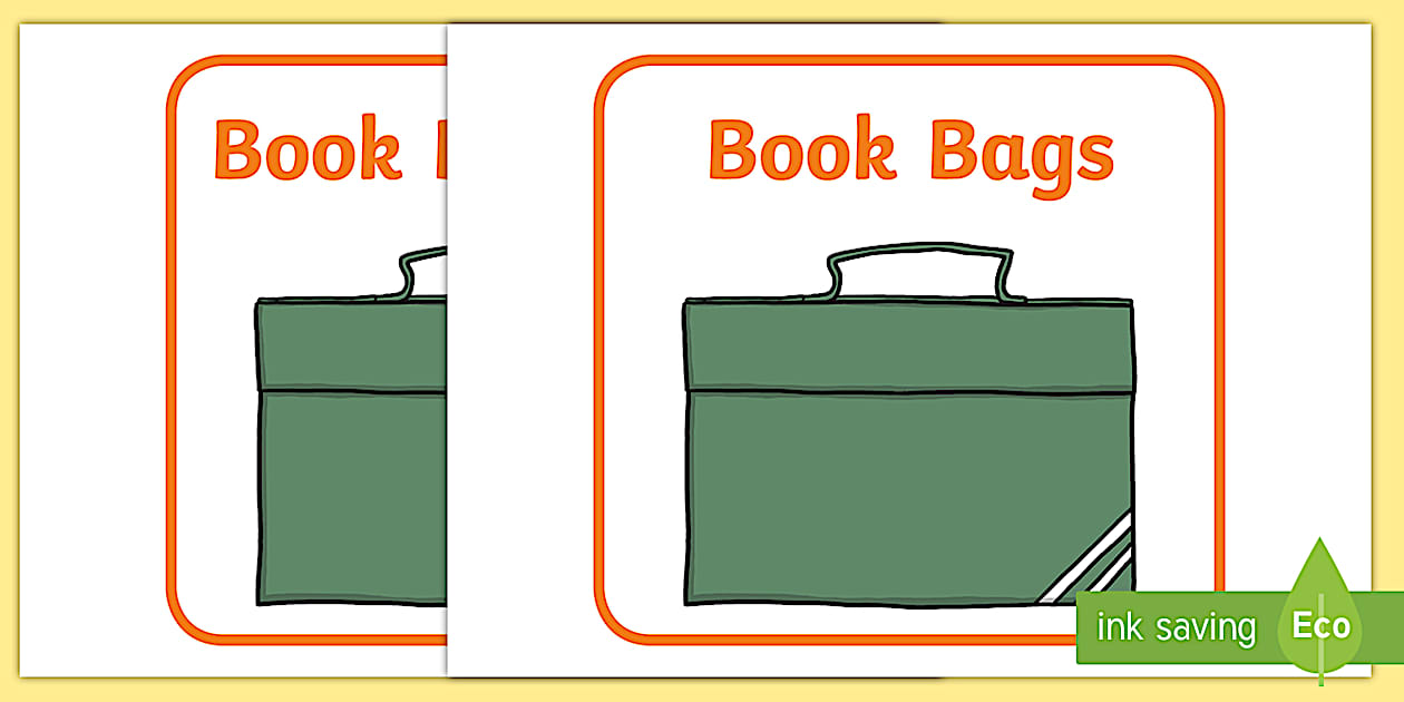 Editable Book Bag Box Display Labels (teacher made) - Twinkl
