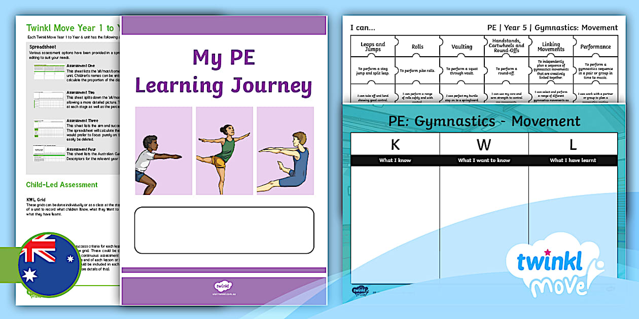 Move PE Year 5 Gymnastics: Movement Assessment Pack - Twinkl