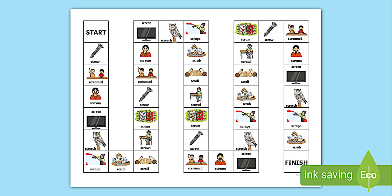 SCR Board Game (Teacher-Made) - Twinkl