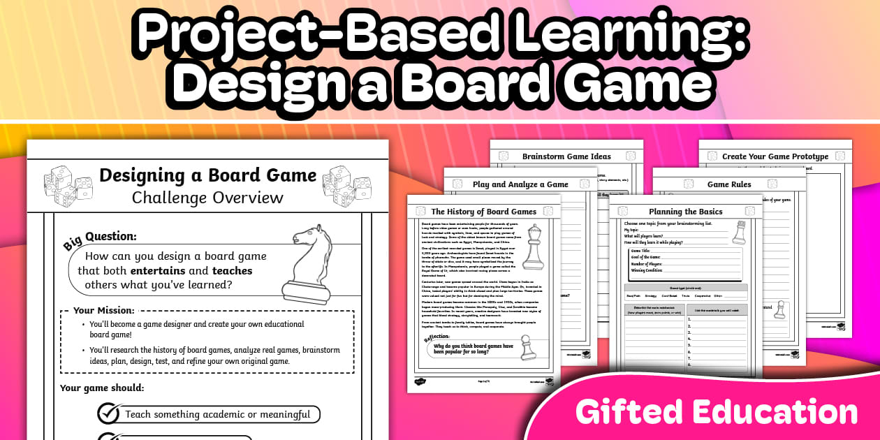Board Games for Gifted and Talented Students | Twinkl USA