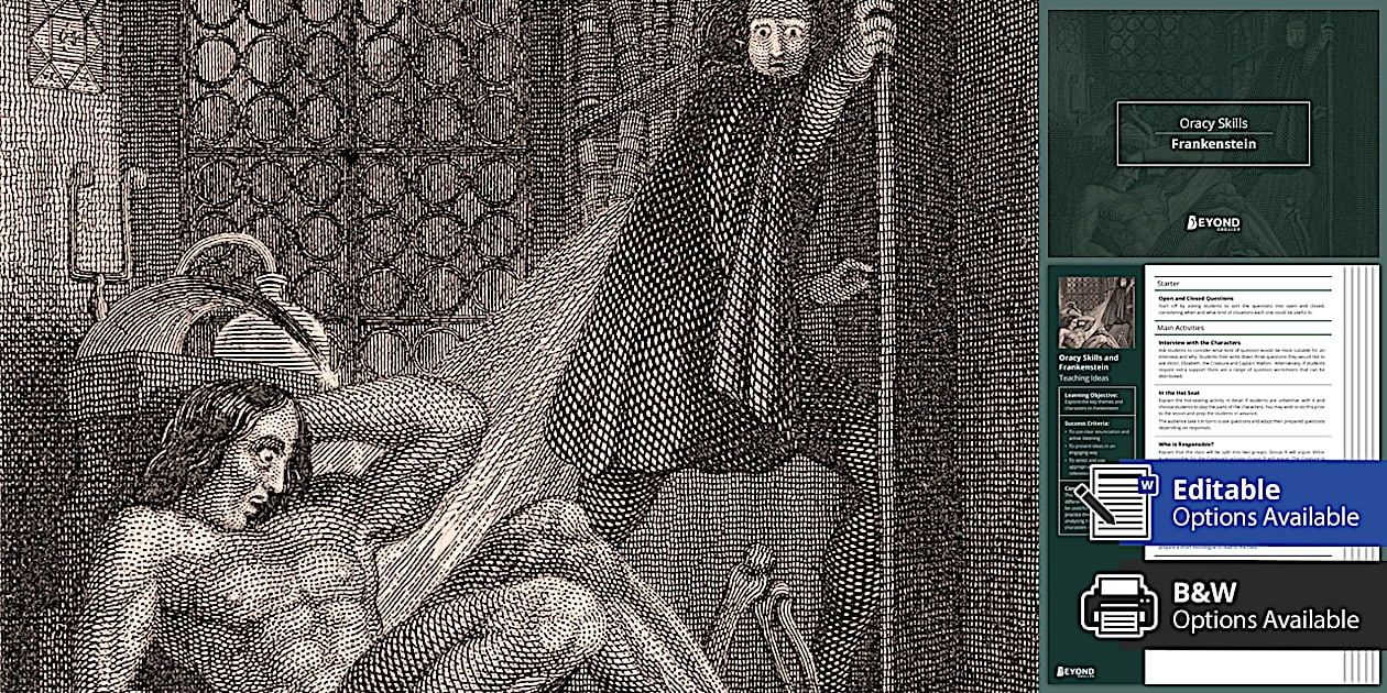 Oracy Skills and Frankenstein (teacher made) - Twinkl