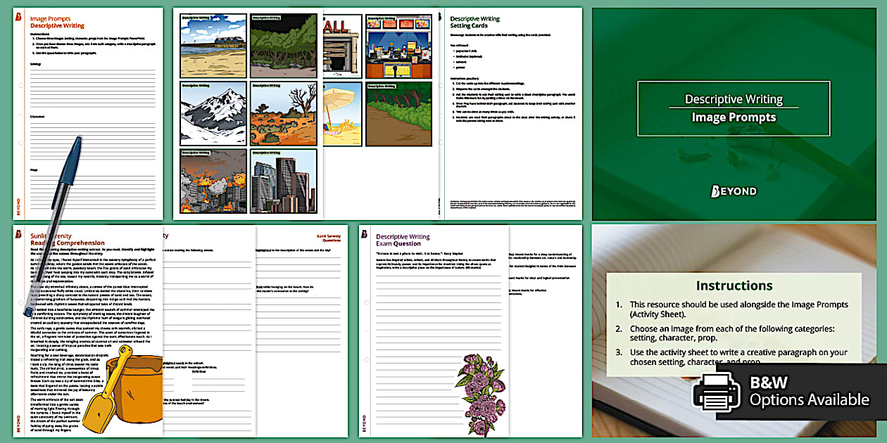 Descriptive Writing Lesson Pack (teacher made) - Twinkl