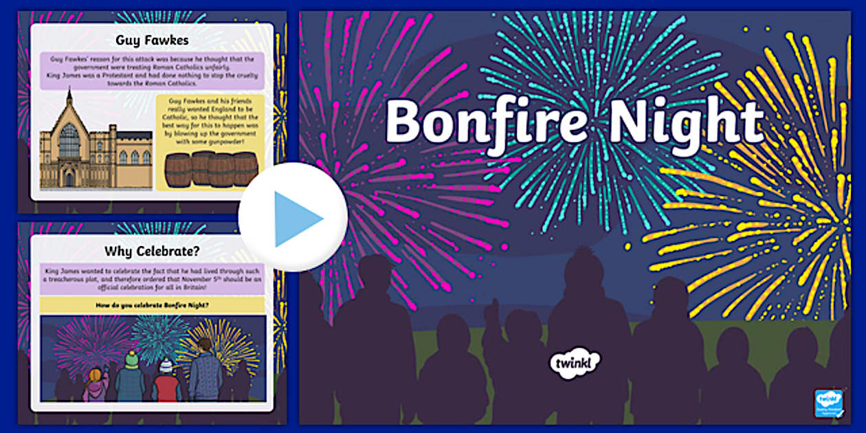 All About Bonfire Night PowerPoint (ppt) - Primary Resource