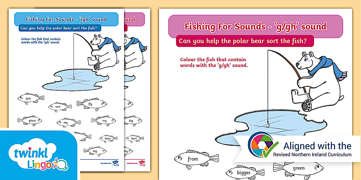 Phase 2 Fishing For Sounds (teacher made) - Twinkl