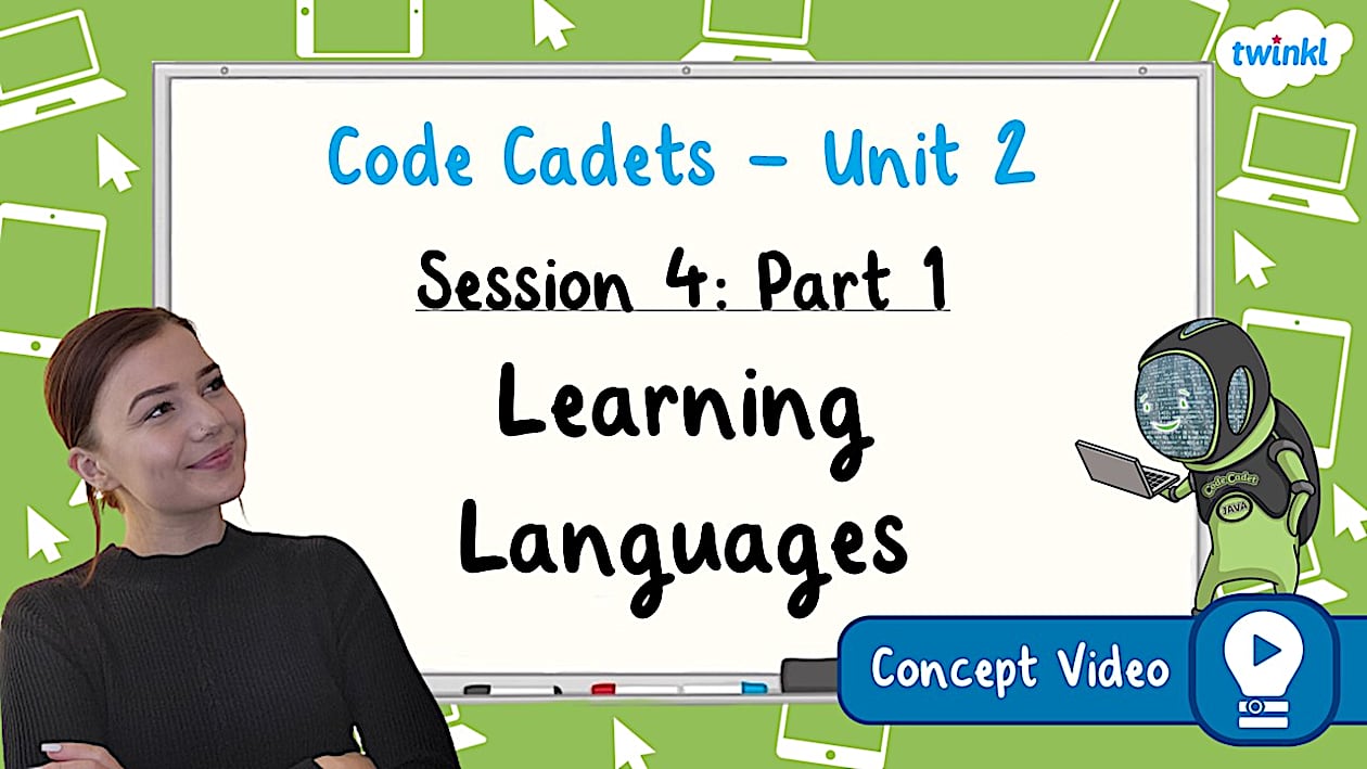 Learning Languages with Scratch KS2 Concept Video Part 1