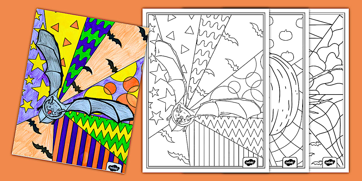 Halloween Pop Art Activity