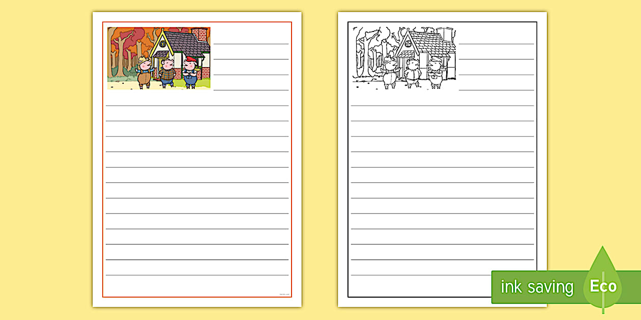 The Big Bad Wolf Letter Writing Frame (teacher made)