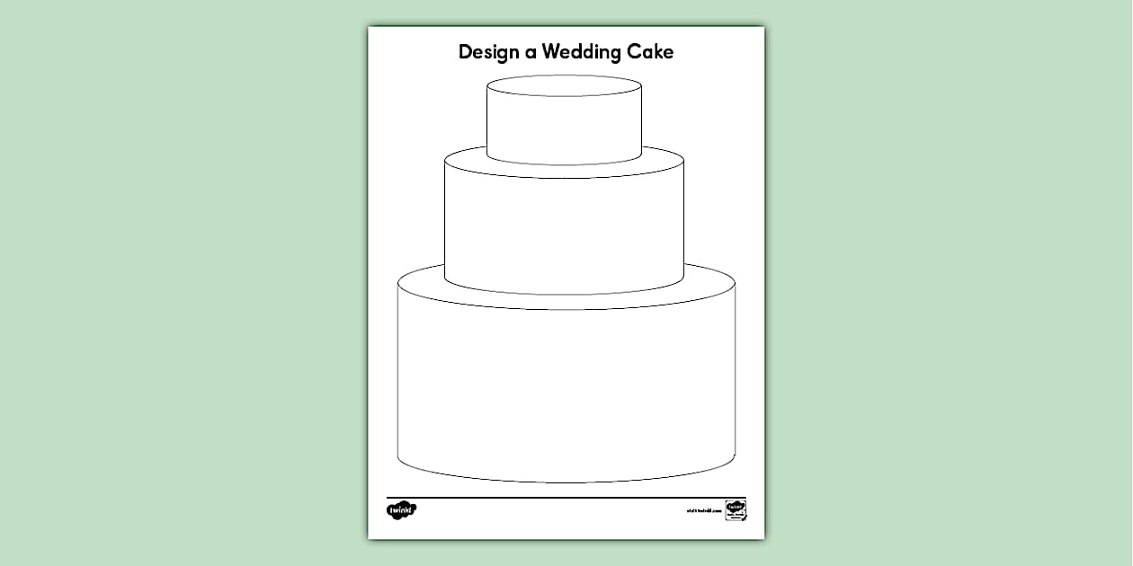 Design a Wedding Cake (professor feito) - Twinkl