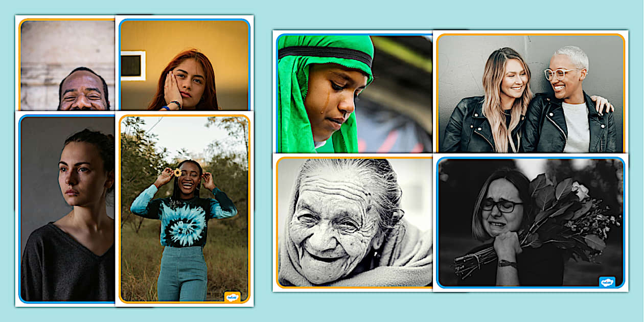 Happy and Sad Photo Pack (teacher made) - Twinkl