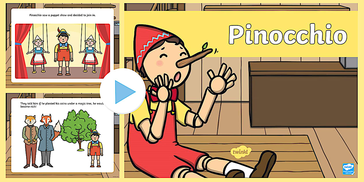 Pinocchio Story PowerPoint | Teaching Resources - Twinkl