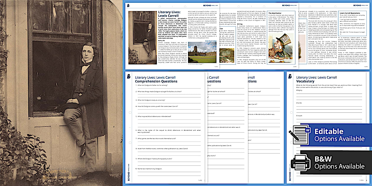 Reading Comprehension | Lewis Carroll | Beyond English