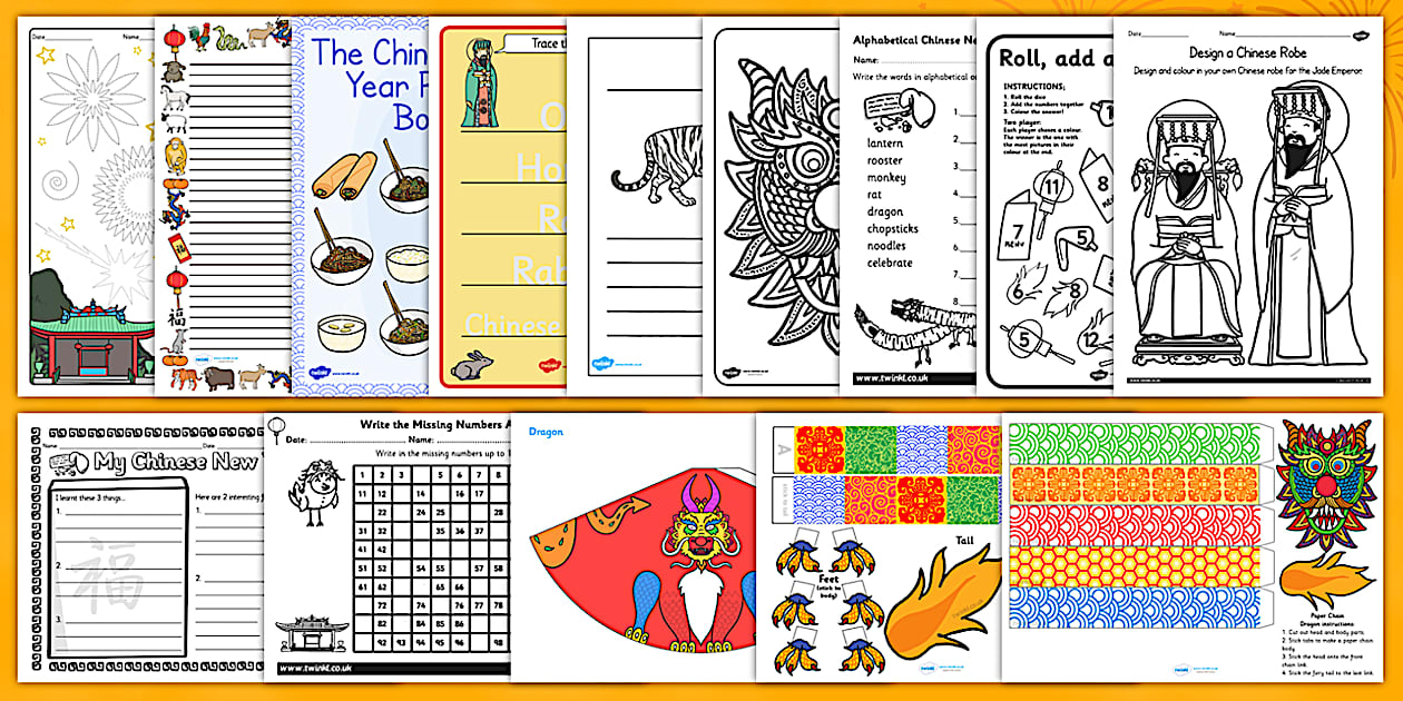 Home Educator Chinese New Year Resource Pack (teacher made)